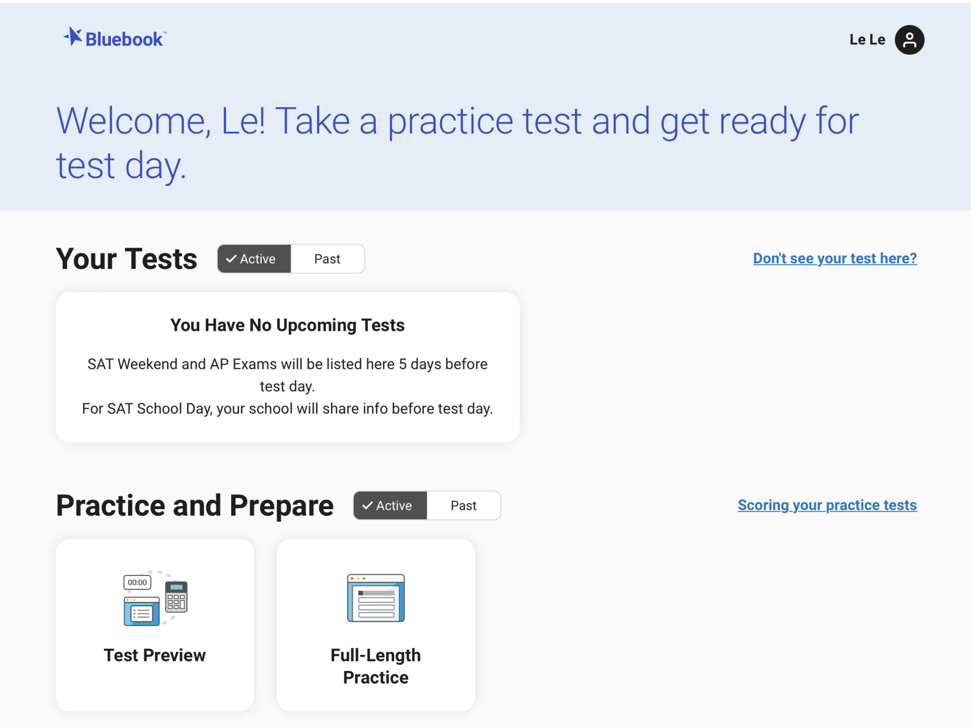 Bluebook – App làm test SAT Digital - VietAccepted